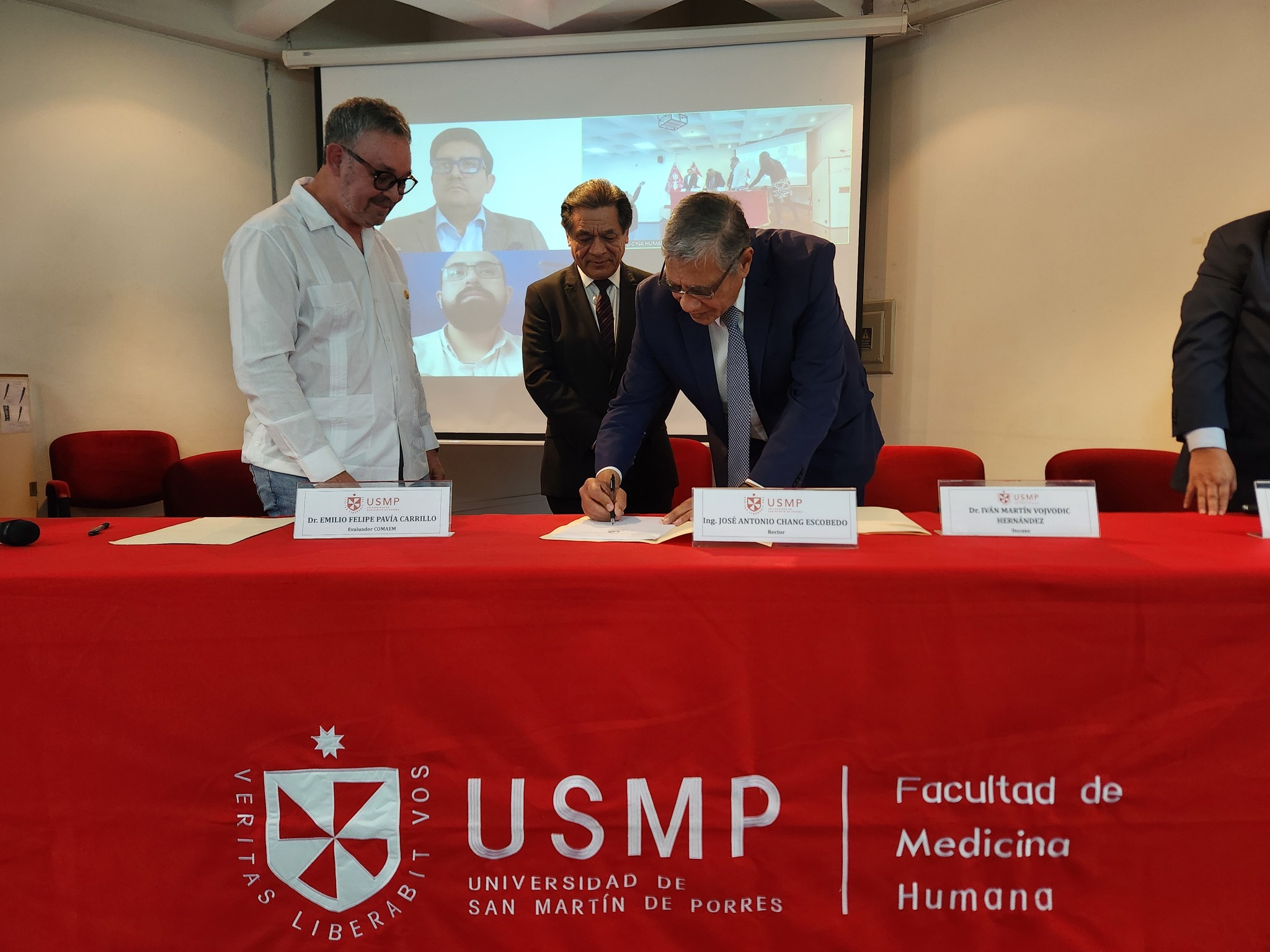 COMAEM entrega Informe de Evaluación a la Facultad de Medicina Humana de la USMP - Facultad de ...