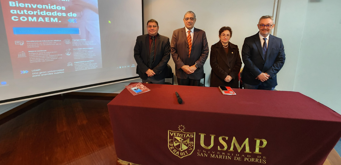 Facultad de Medicina Humana USMP recibe visita de acreditadores internacionales de COMAEM ...