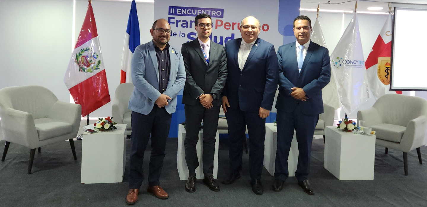 USMP en el 2.º Encuentro Franco-Peruano de la Salud: Dr. José Garay ...